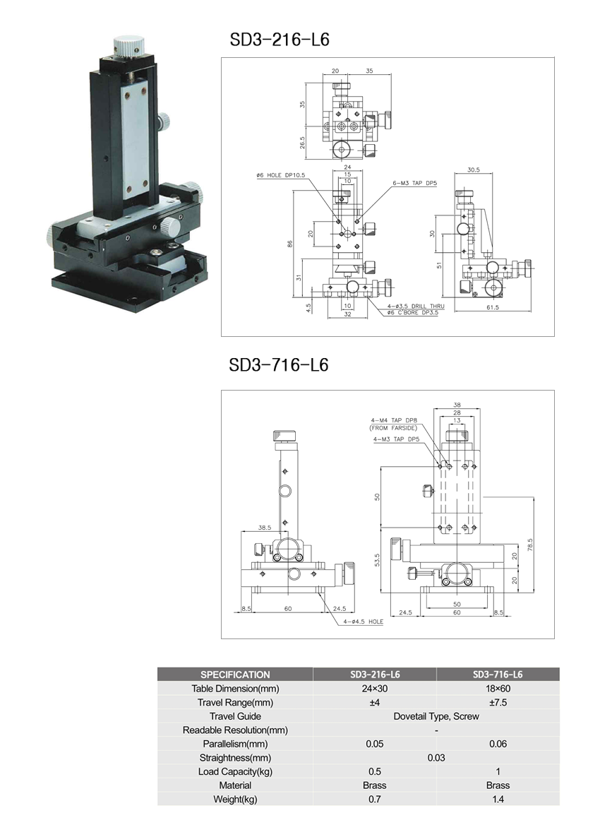 (주)사이언스타운 - SD3-216-L6